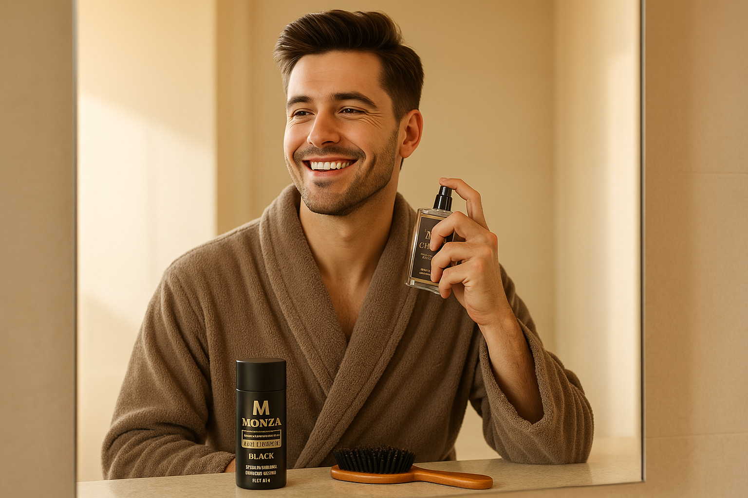 Your Daily Grooming Ritual with Monza: Smell Good. Look Great.